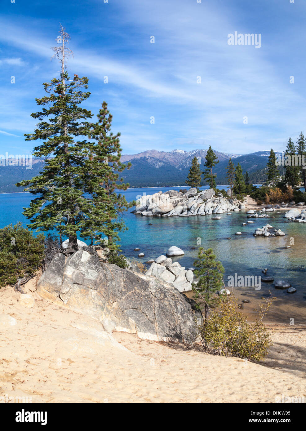 Sand Harbor at Lake Tahoe Stock Photo - Alamy