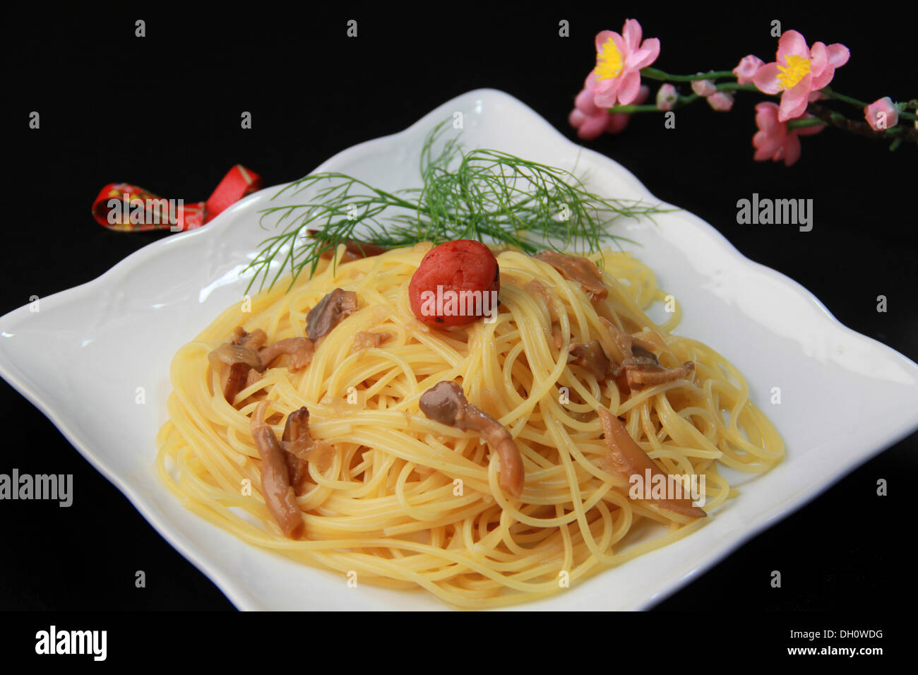 Japanese style pasta Stock Photo - Alamy