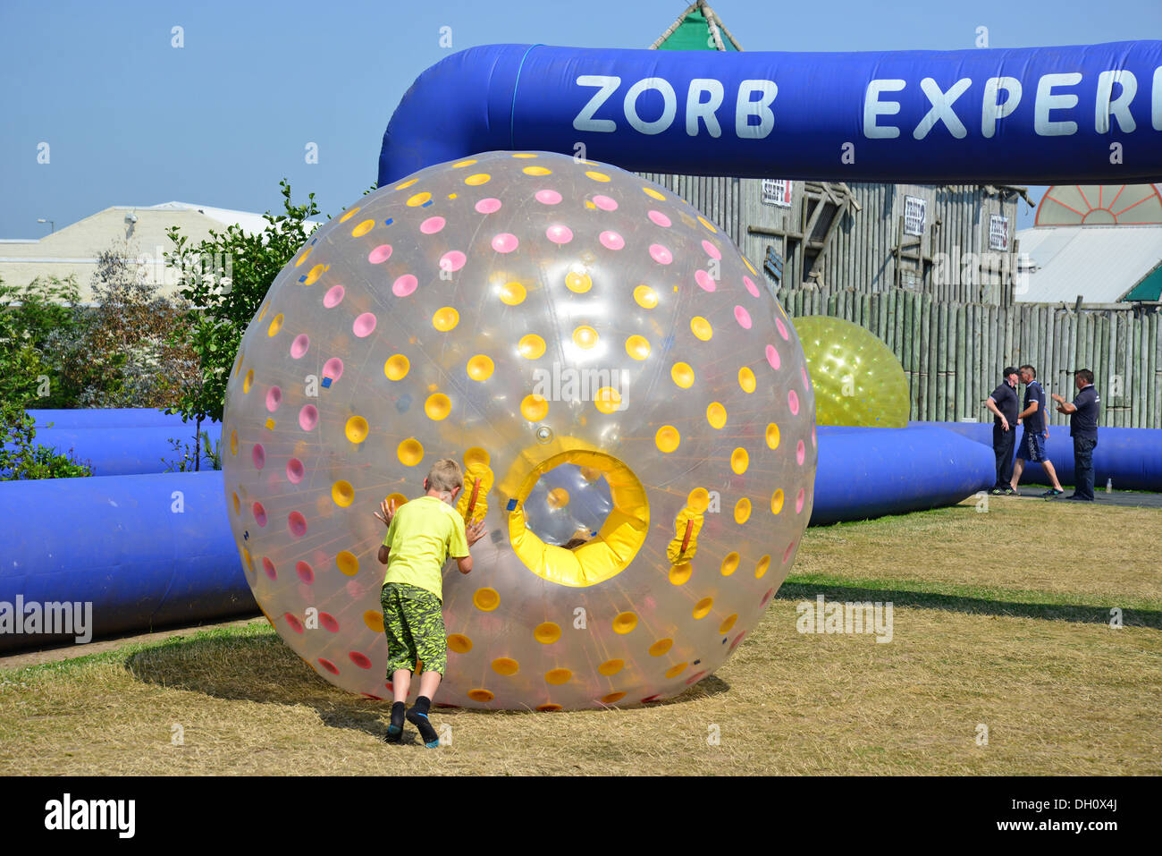 Zorb Experience at Butlins Skegness, Ingoldmells, Skegness ...