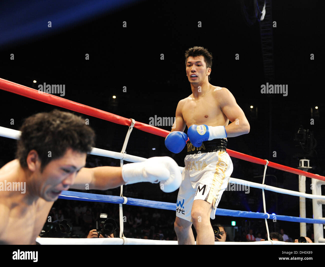 Tokyo, Japan. Ryota Murata made his pro boxing debut with a second ...