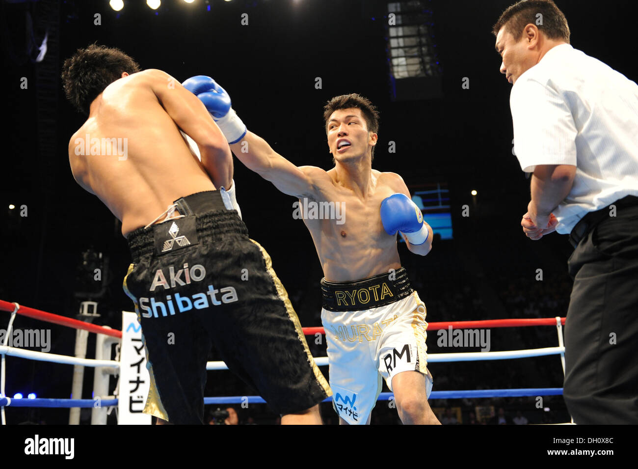 Tokyo, Japan. Ryota Murata made his pro boxing debut with a second ...
