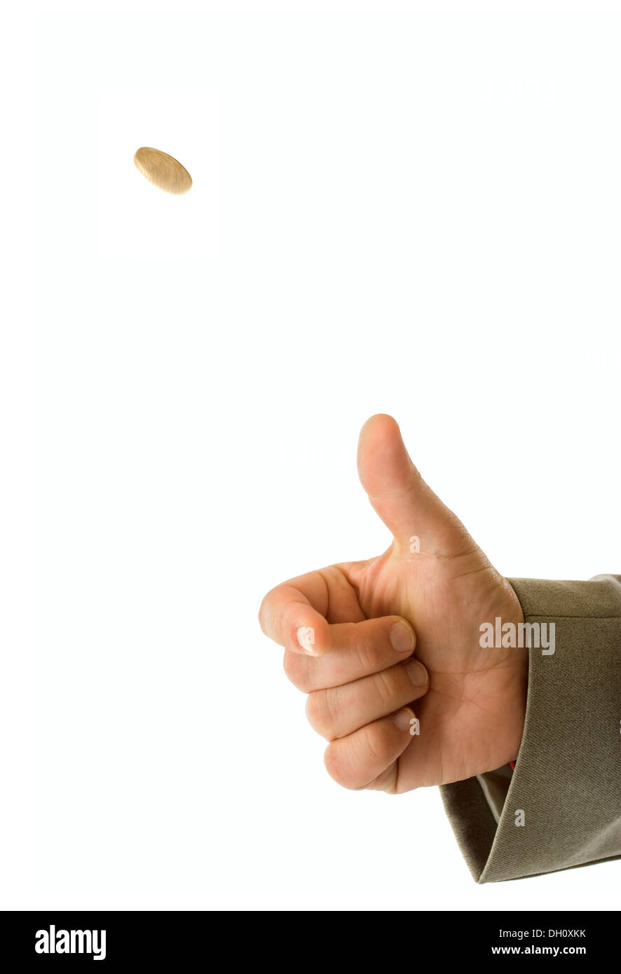 Throw thumb hi-res stock photography and images - Alamy