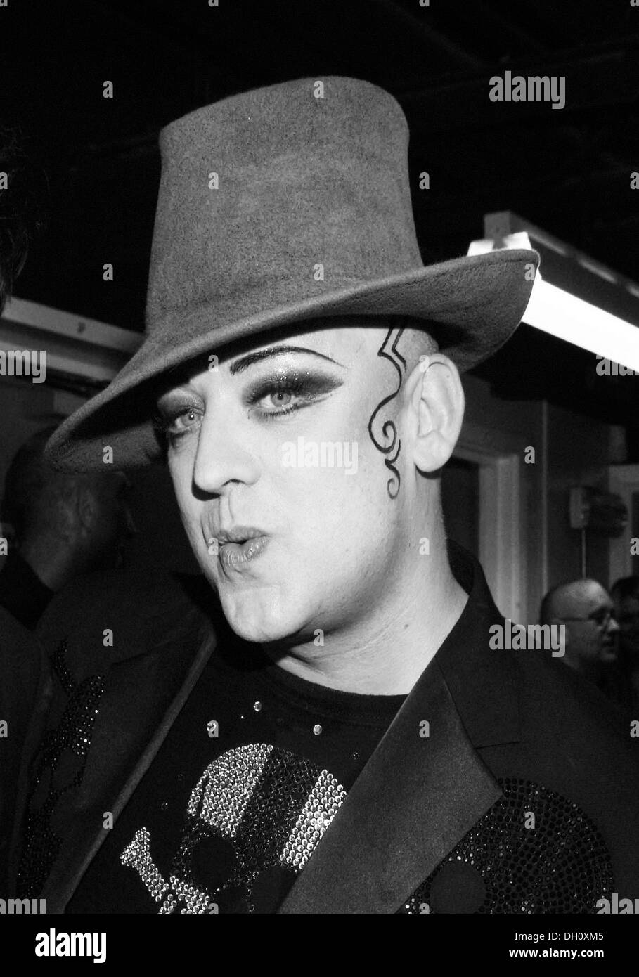 Boy george Black and White Stock Photos & Images - Alamy
