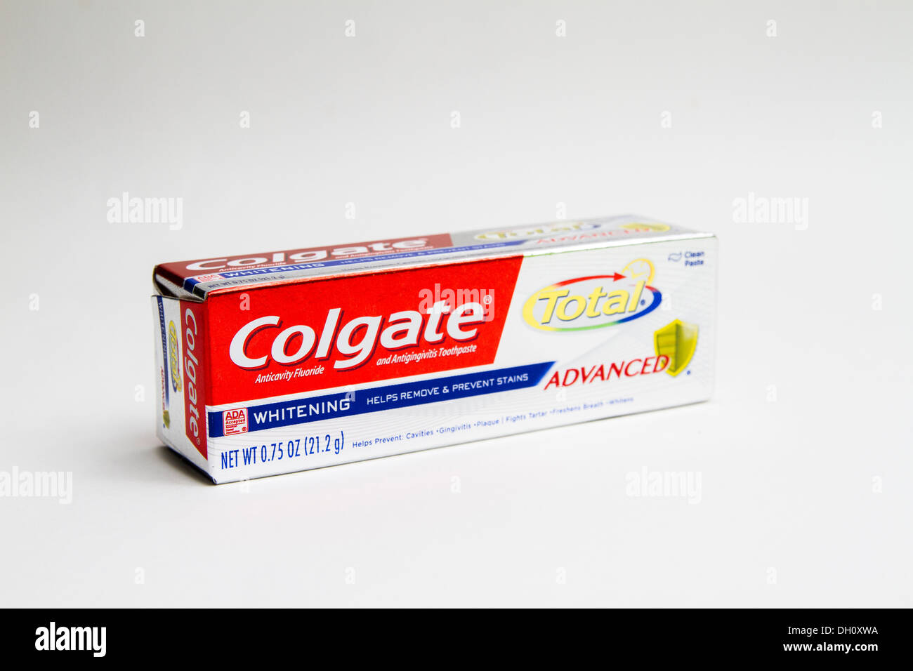 Colgate Total toothpaste travel size Stock Photo - Alamy