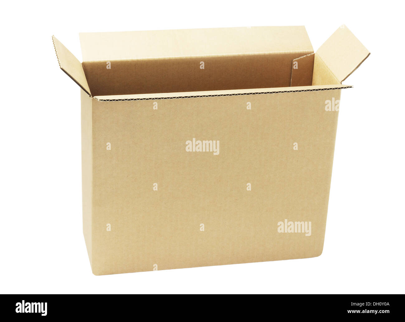 Open brown cardboard box hi-res stock photography and images - Alamy