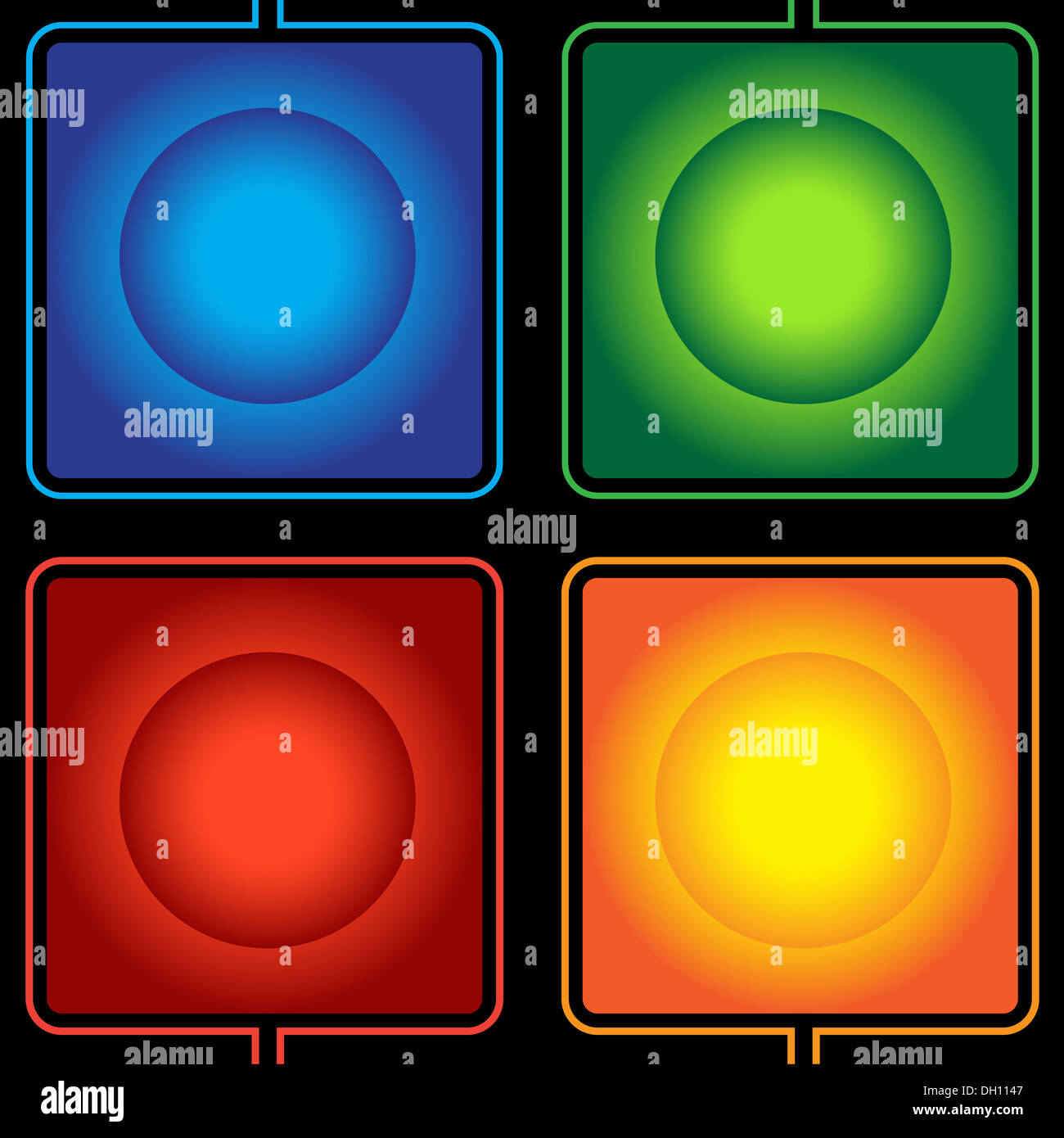 Abstract square hi-res stock photography and images - Alamy