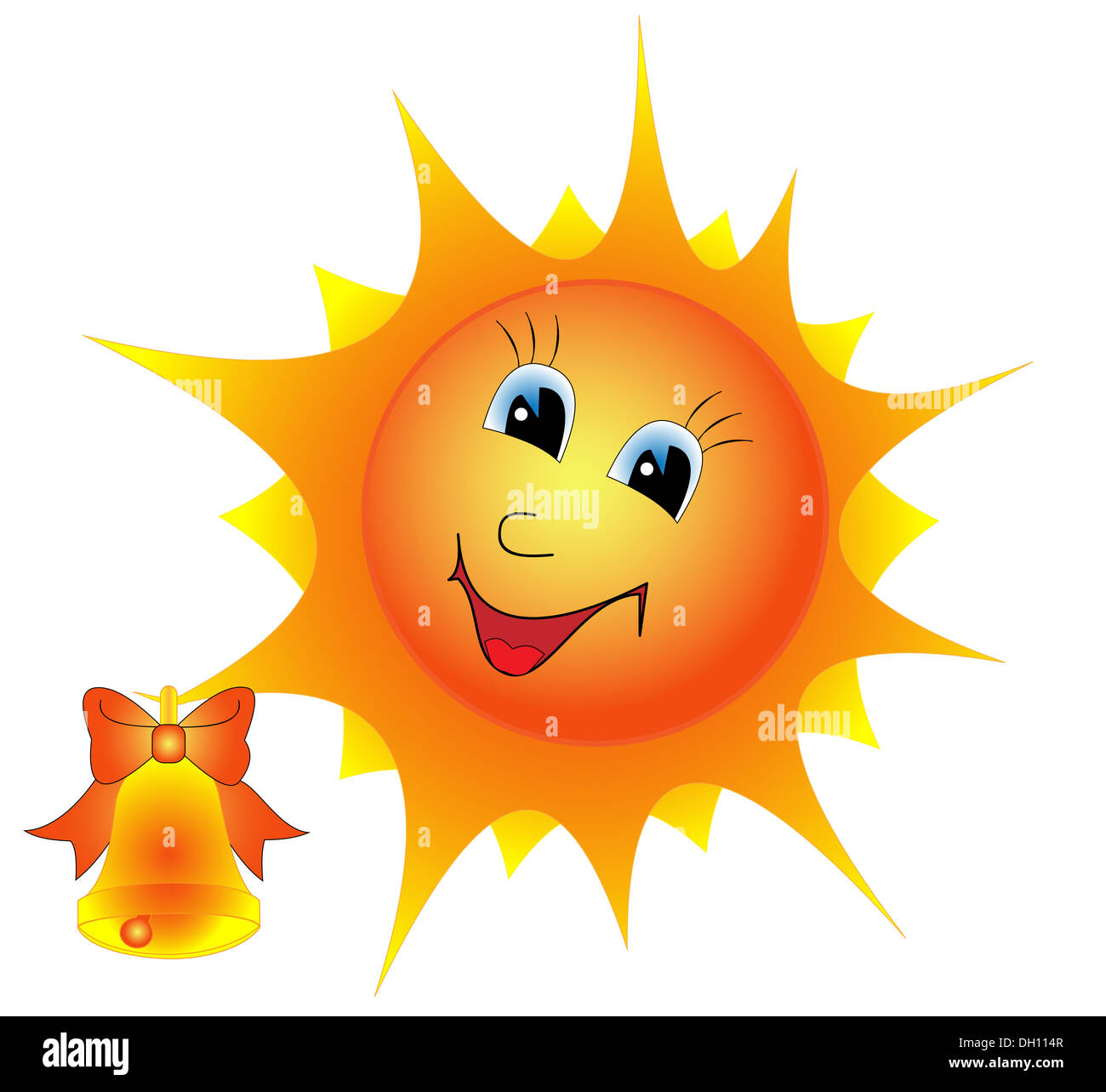 Big yellow bell Cut Out Stock Images & Pictures - Alamy