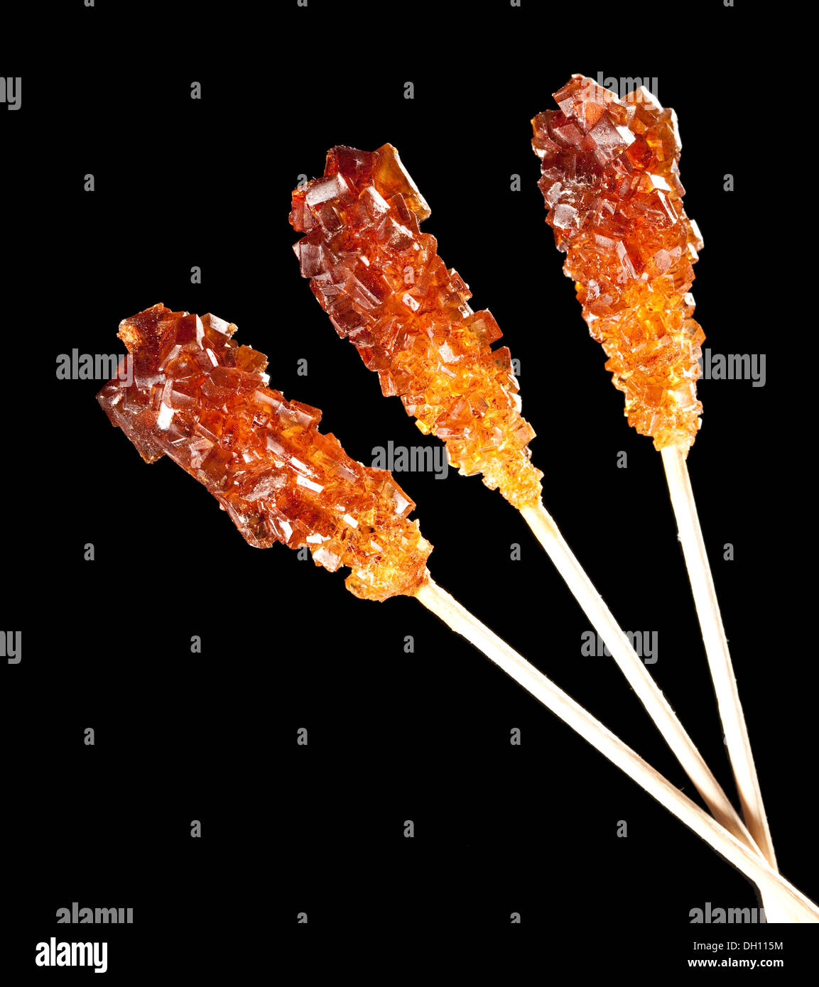 candy brown sugar on a stick Stock Photo - Alamy