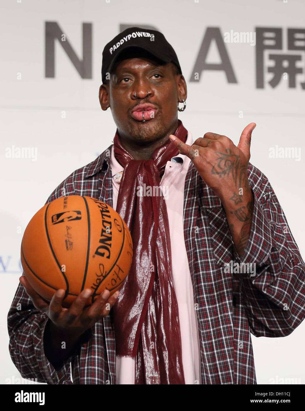 Tokyo, Japan. 25th Oct, 2013. Dennis Rodman Basketball : Dennis Rodman ...