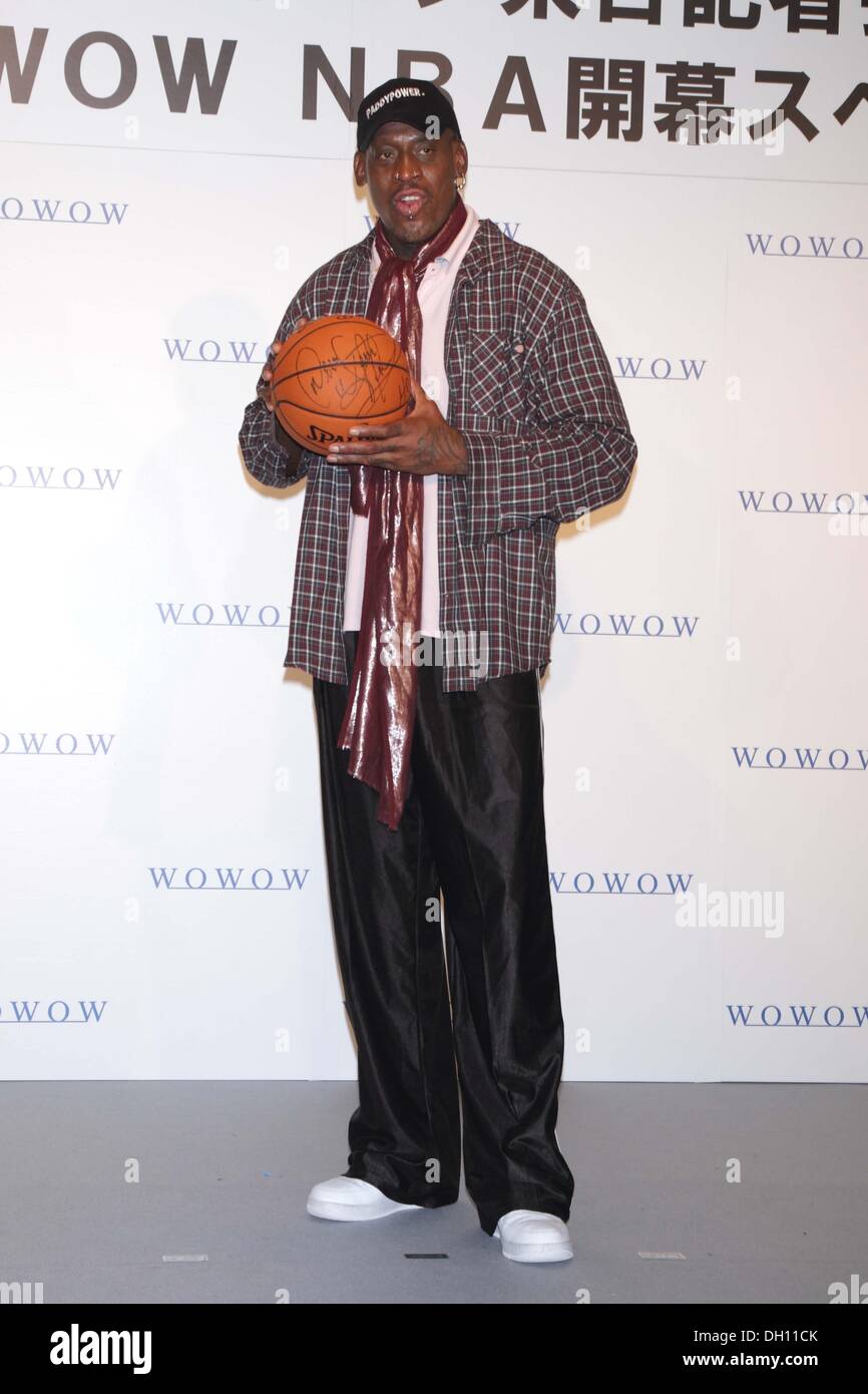 Tokyo, Japan. 25th Oct, 2013. Dennis Rodman Basketball : Dennis Rodman ...