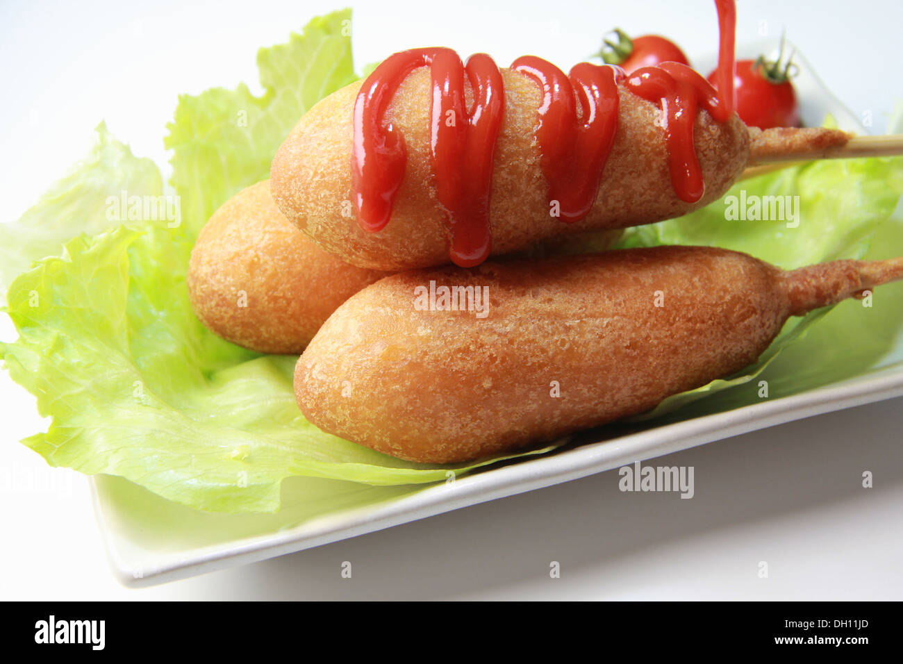 Corn dogs hi-res stock photography and images - Alamy