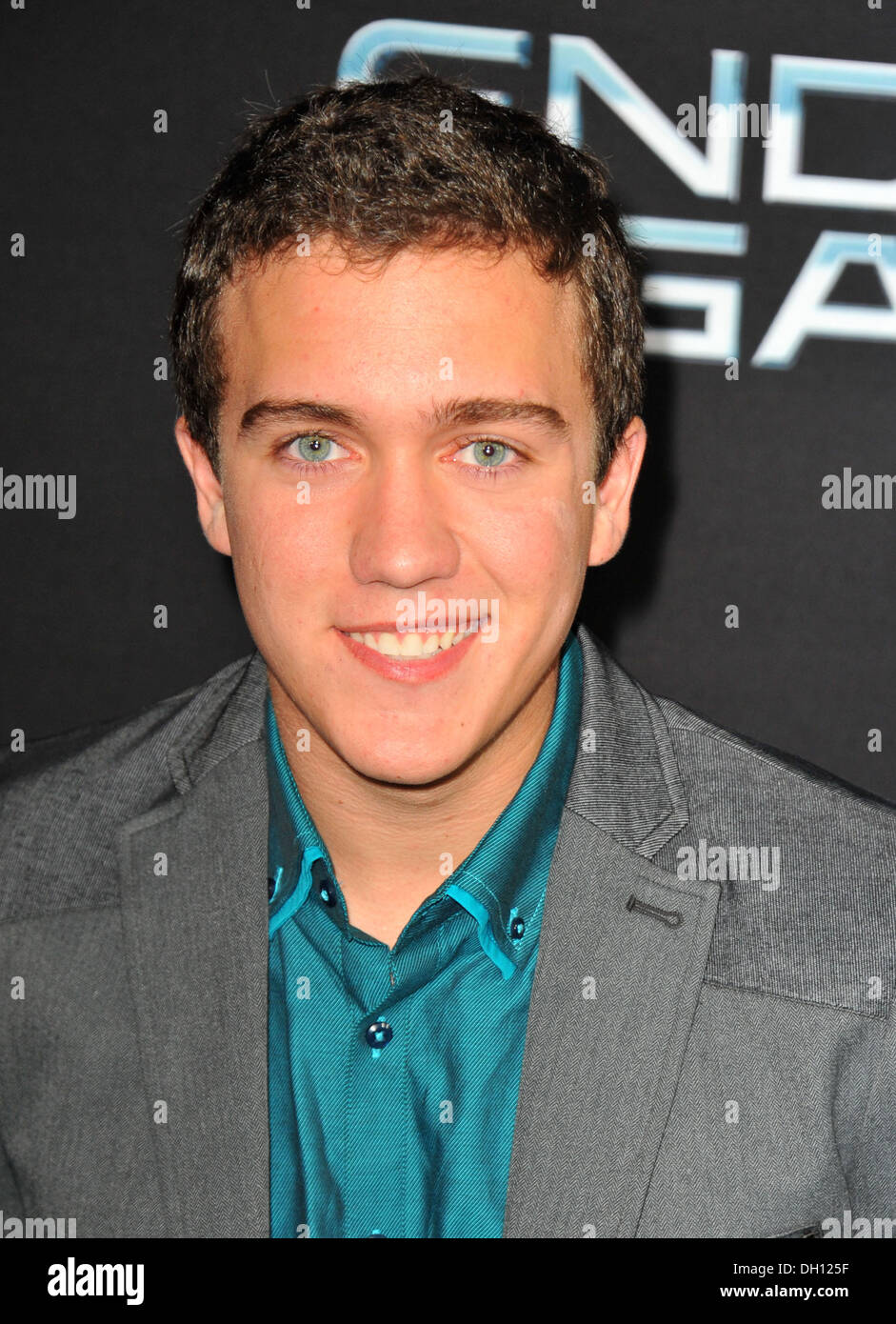 Los Angeles, California, USA. 28th Oct, 2013. Cameron Gaskins attending ...