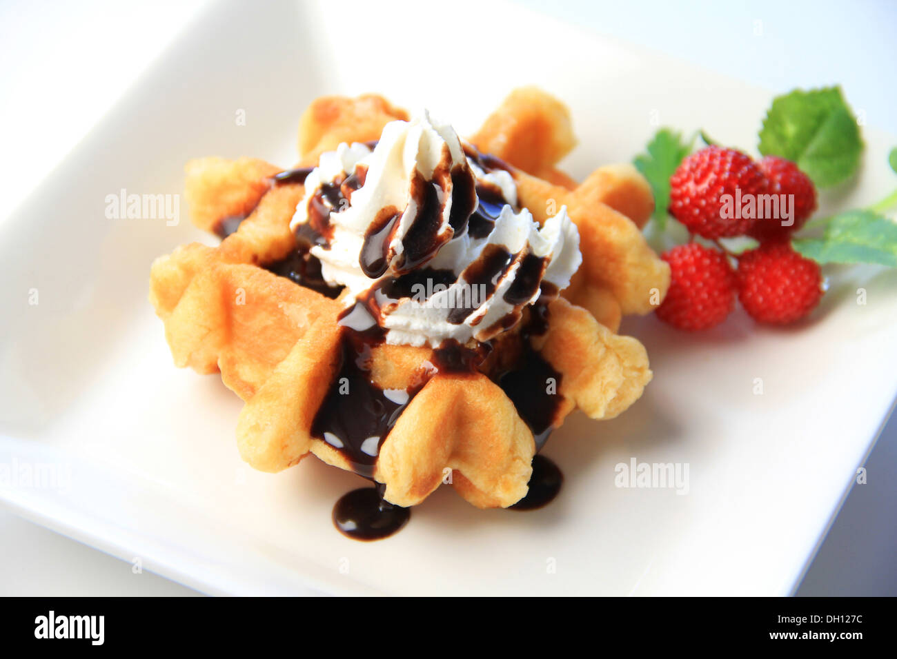 Waffle photography hi-res stock photography and images - Alamy