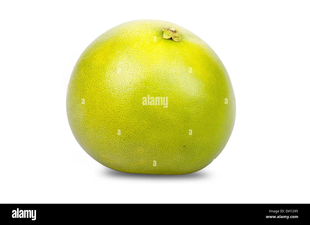 Single Pomelo Fruit isolated on white Background Stock Photo - Alamy