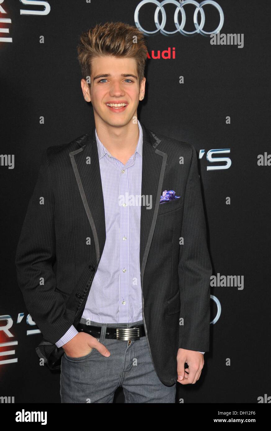 Los Angeles, CA, USA. 28th Oct, 2013. Brandon Tyler Russell at arrivals ...