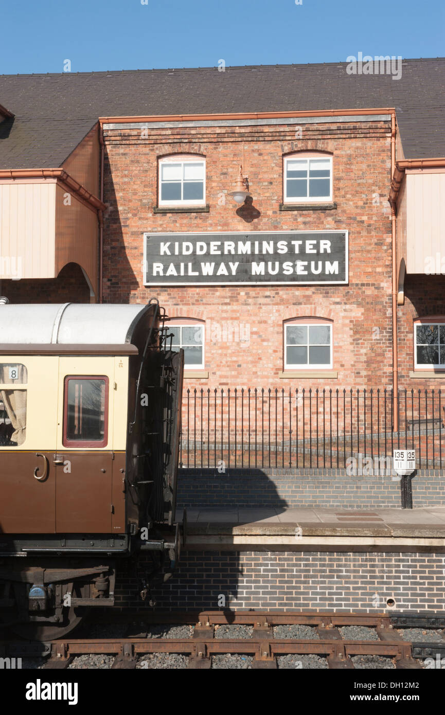 Kidderminster railway museum hi-res stock photography and images - Alamy