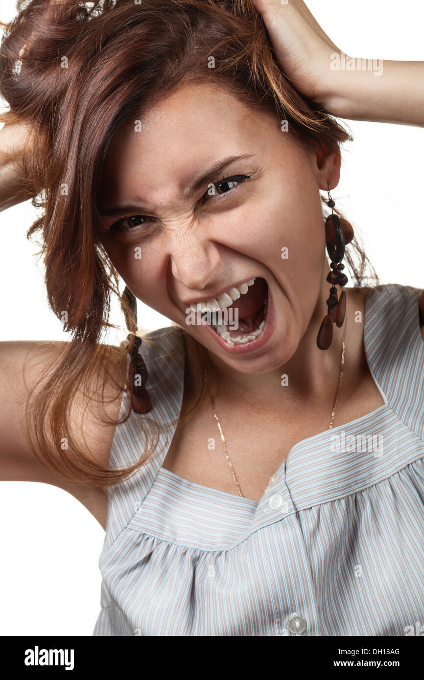 Angry emotions hi-res stock photography and images - Alamy