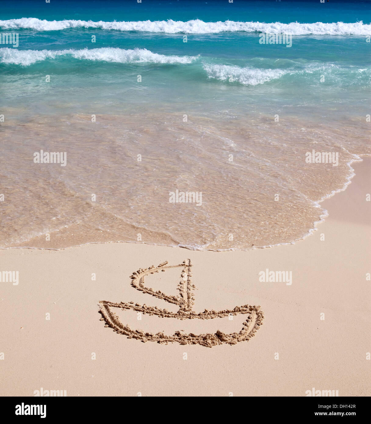 Picture on sand hi-res stock photography and images - Alamy