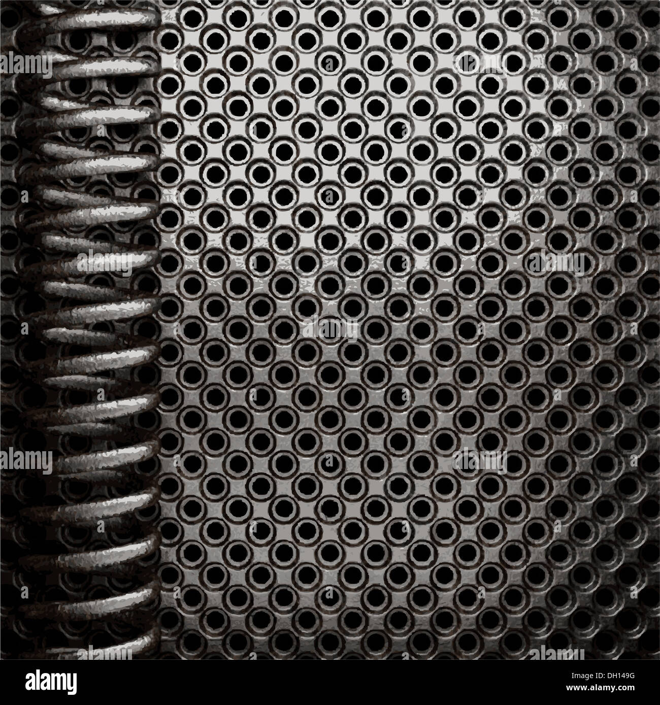 metal on wall background Stock Photo - Alamy