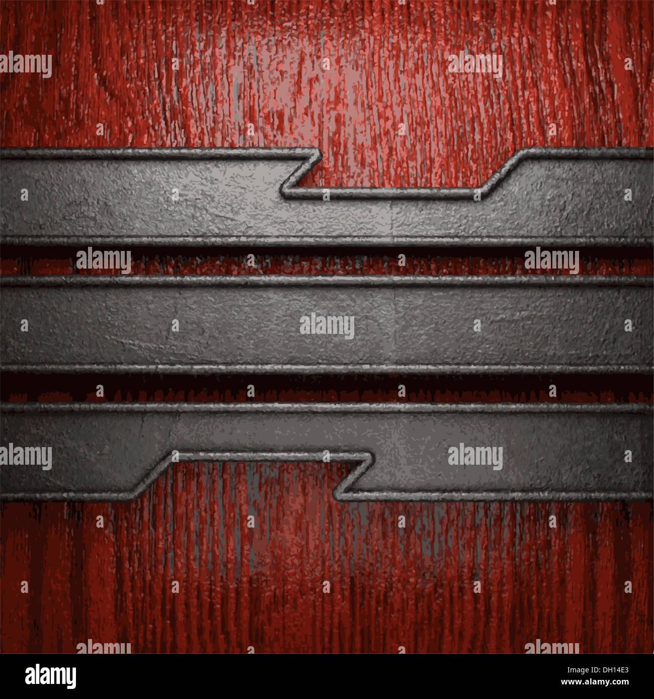 metal and wood background Stock Photo - Alamy