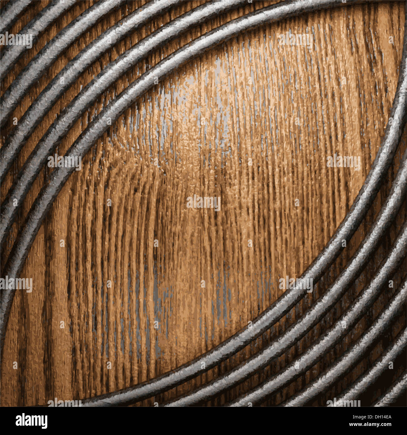 metal and wood background Stock Photo - Alamy