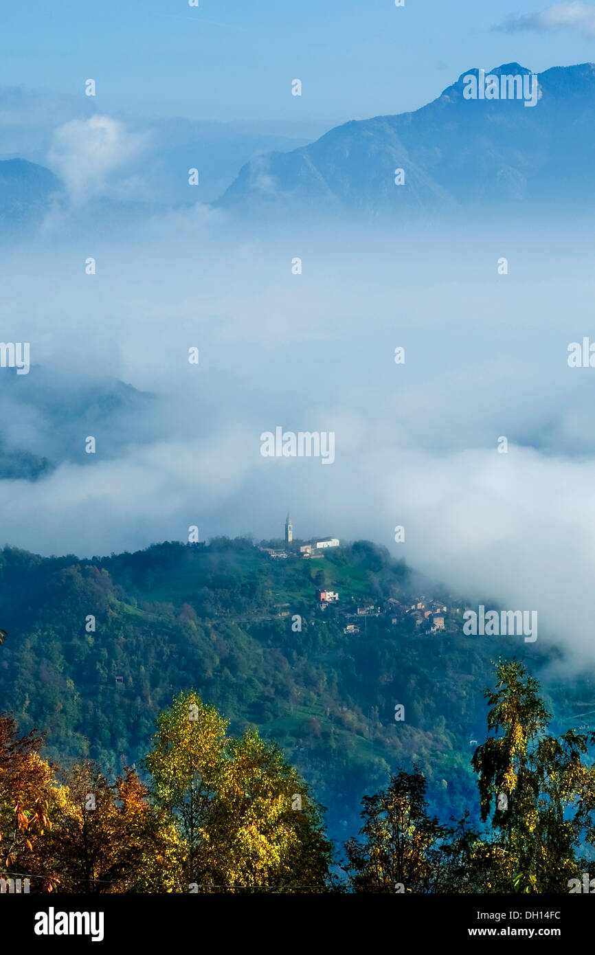 Italy, Veneto, Recoaro Terme, landscape Stock Photo - Alamy