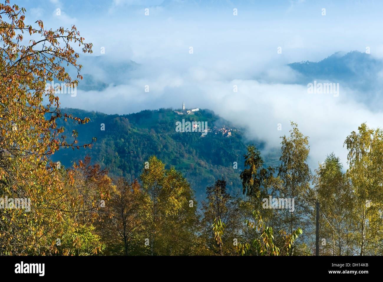 Italy, Veneto, Recoaro Terme, landscape Stock Photo - Alamy