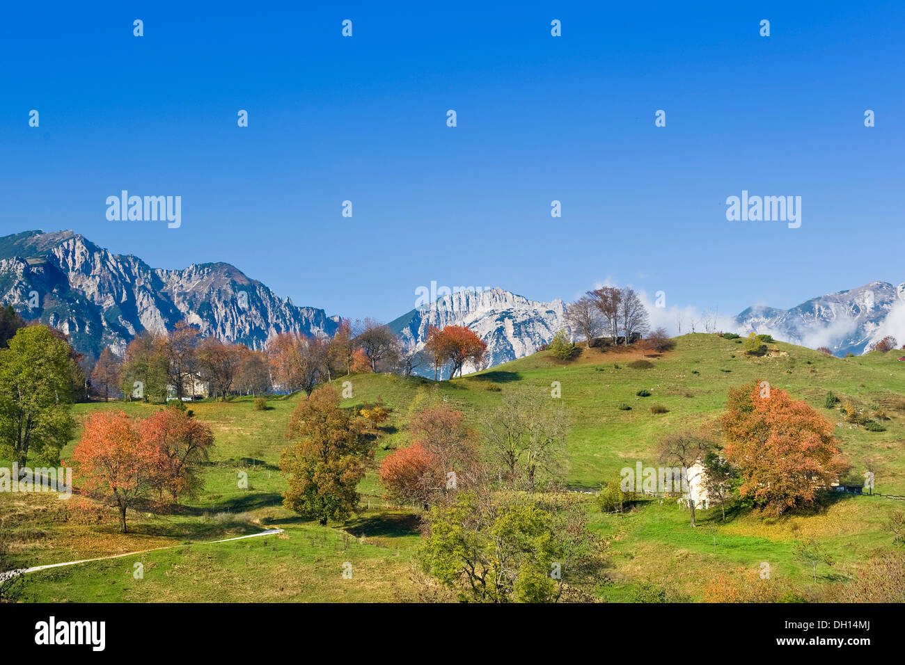 Italy, Veneto, Recoaro Terme, landscape Stock Photo - Alamy