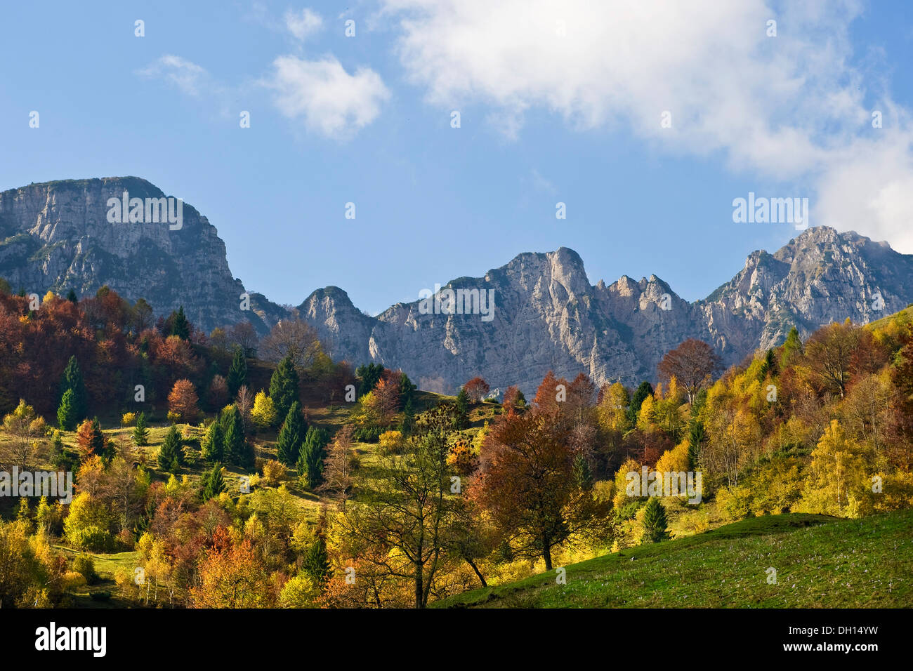 Italy, Veneto, Recoaro Terme, landscape Stock Photo - Alamy