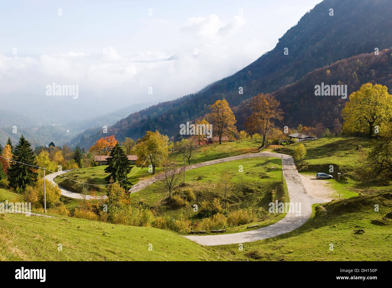 Italy, Veneto, Recoaro Terme, landscape Stock Photo - Alamy