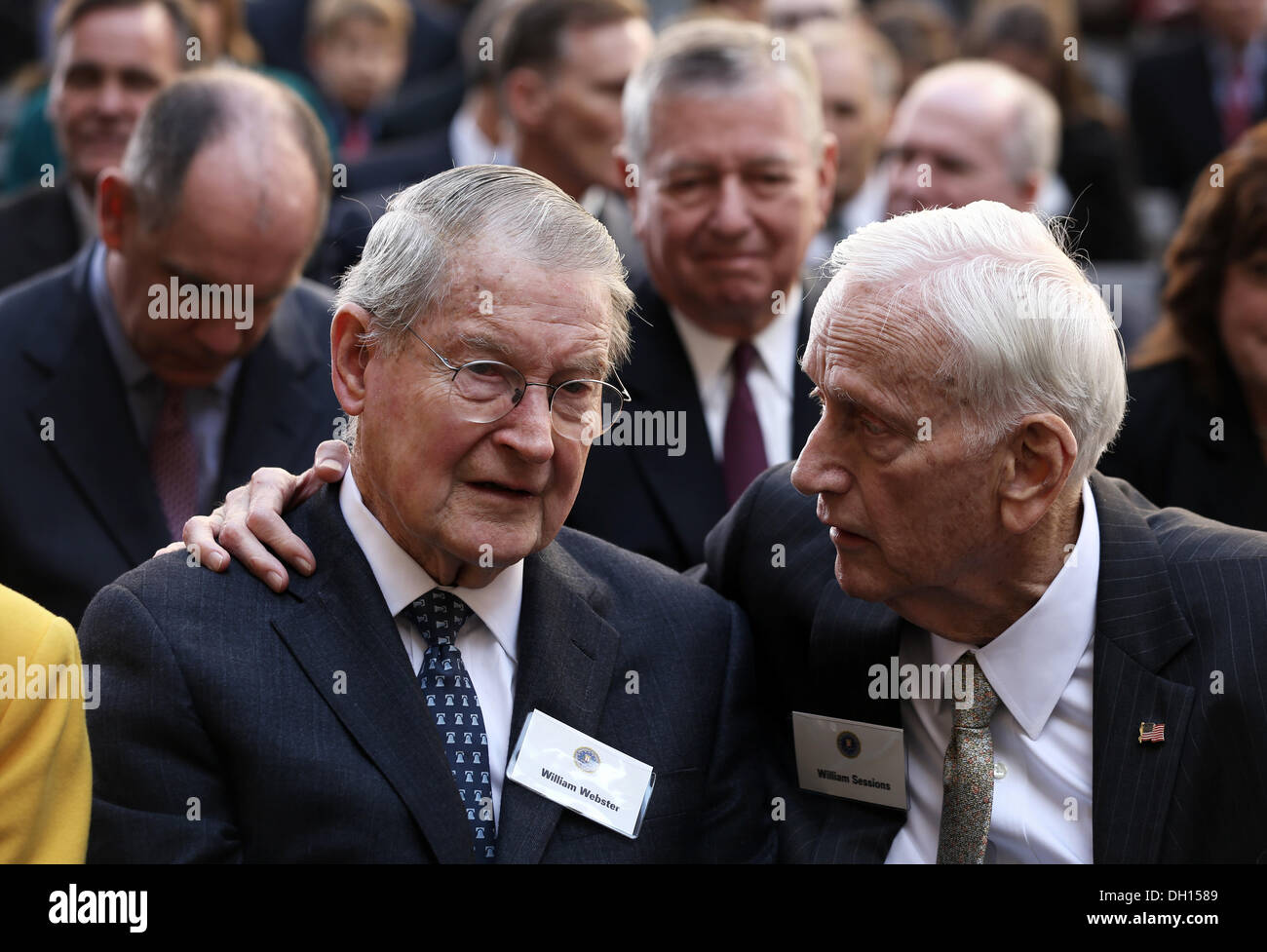 Washington DC, USA. 28th Oct, 2013. Former FBI directors William ...