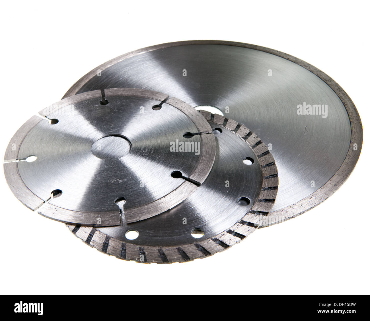 Diamond discs for tile cutting Stock Photo - Alamy