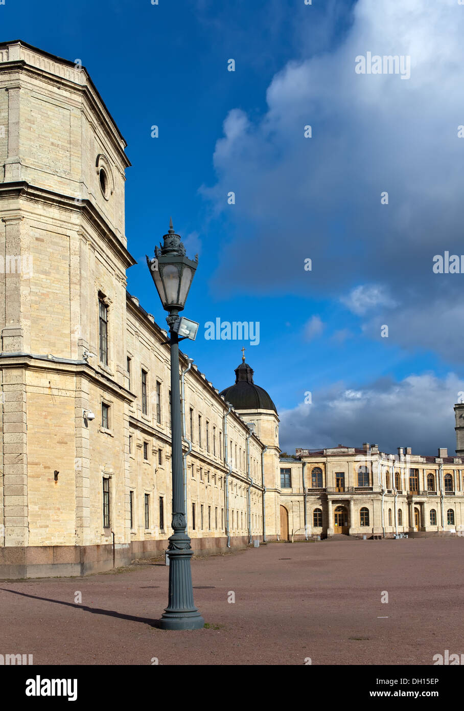 Russia,Gatchina, parade-ground before palace Stock Photo - Alamy