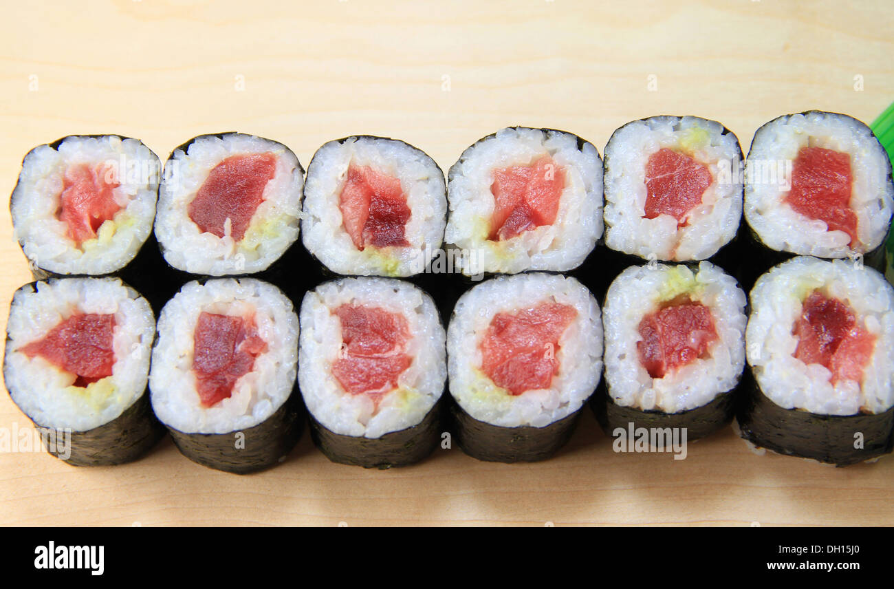 Tuna rolls hi-res stock photography and images - Alamy
