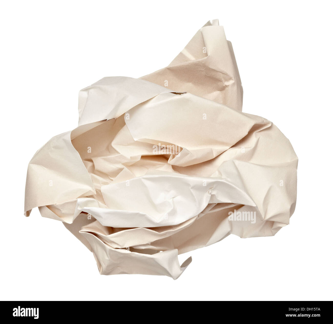 Wrinkled paper document hi-res stock photography and images - Alamy