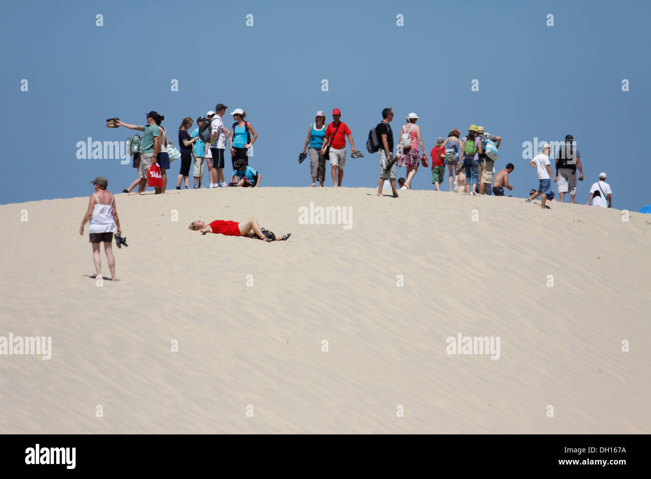 Dune du Pyla, Bassin d'Arcachon, Gironde, Aquitaine, France Stock Photo ...