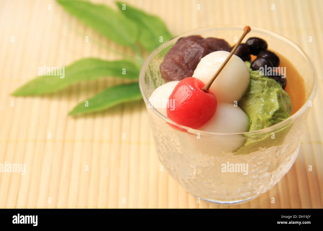 Anmitsu (Japanese dessert Stock Photo - Alamy
