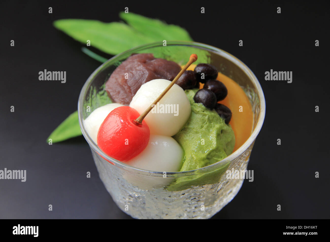 Anmitsu (Japanese dessert Stock Photo - Alamy