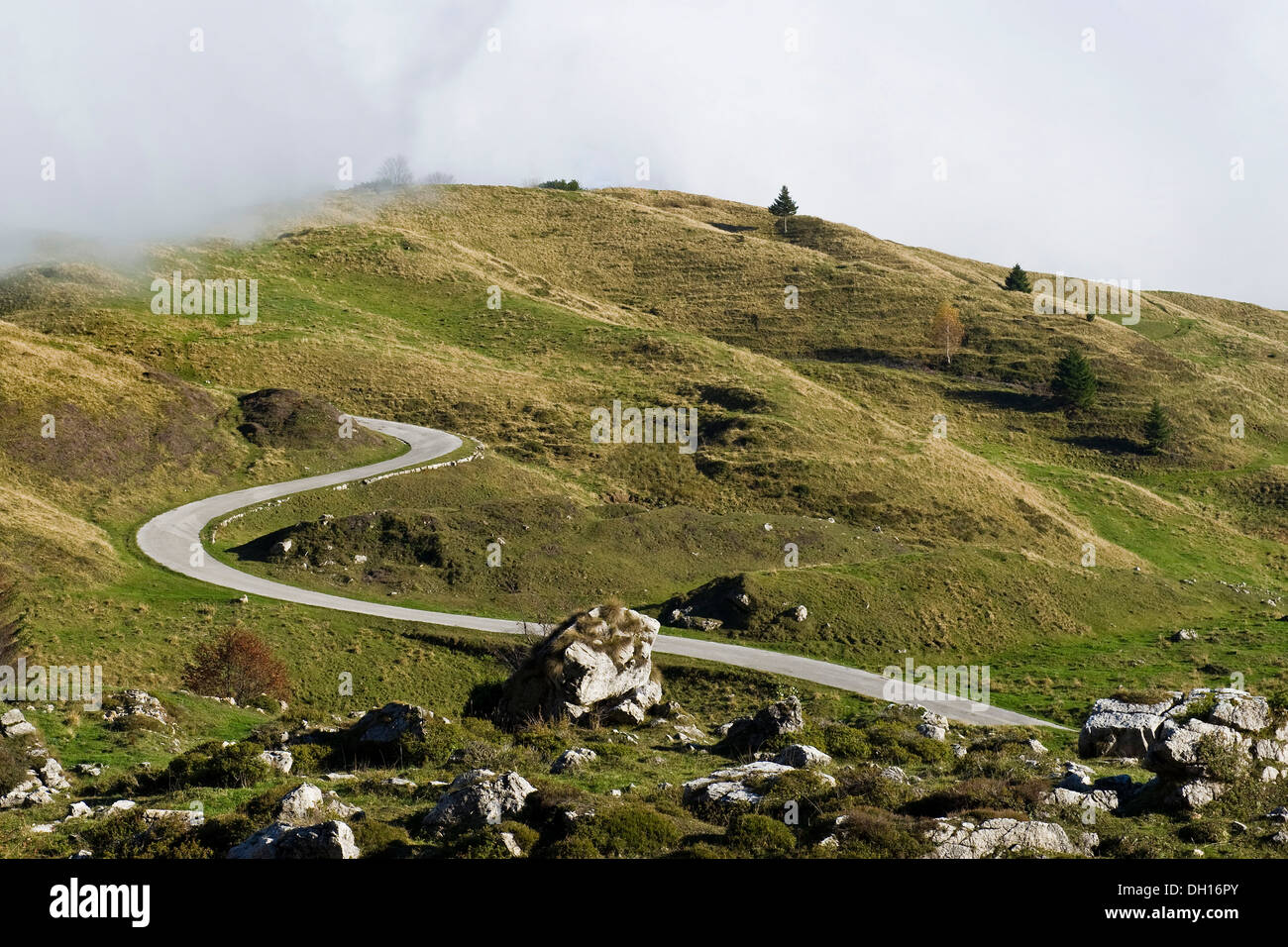 Italy, Veneto, Recoaro Terme, Campogrosso pass Stock Photo - Alamy