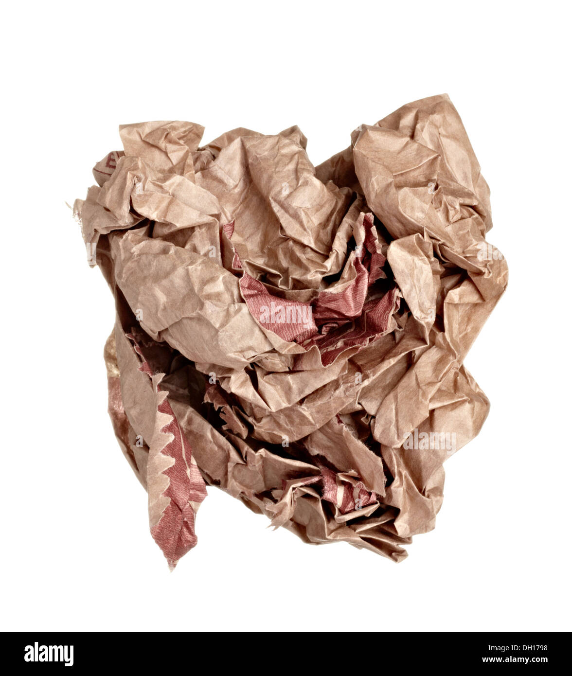 Wrinkled paper document hi-res stock photography and images - Alamy