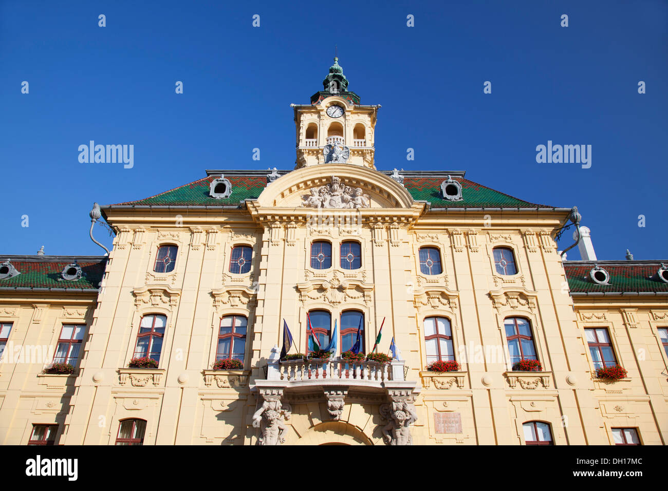 Town Hall, Szeged, Southern Plain, Hungary Stock Photo - Alamy