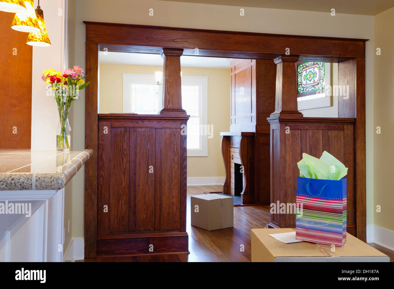 Cardboard gift boxes hi-res stock photography and images - Alamy