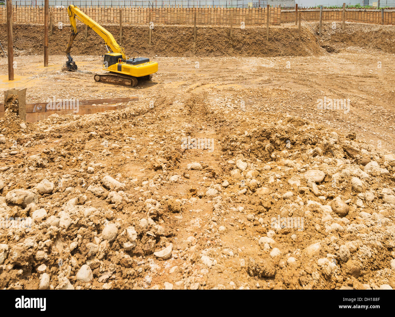 Heavy equipment working construction site hi-res stock photography and ...
