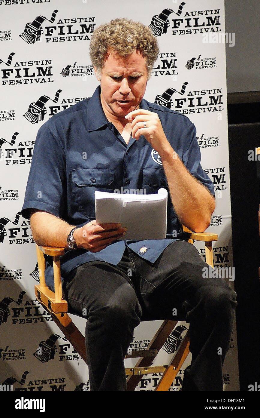 Austin, Texas, USA. 27th Oct, 2013. 2 face script reading at the State ...