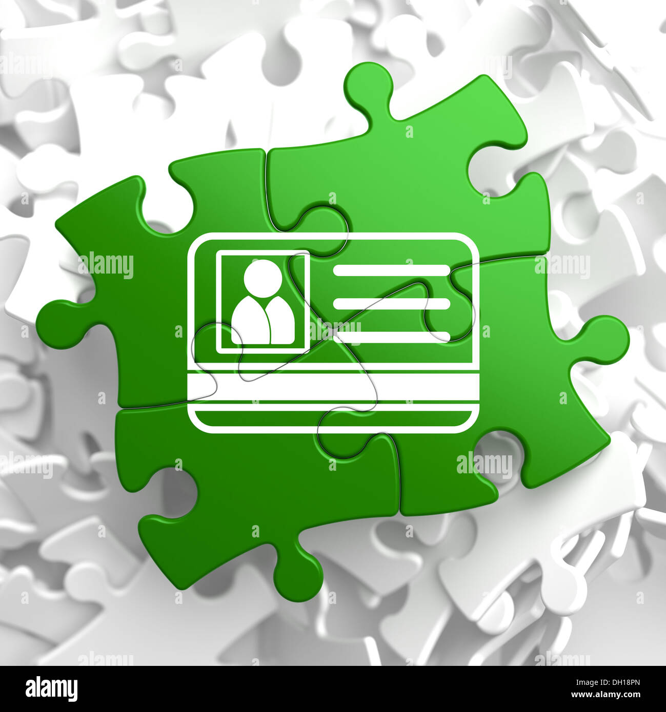 Id card icon hi-res stock photography and images - Alamy