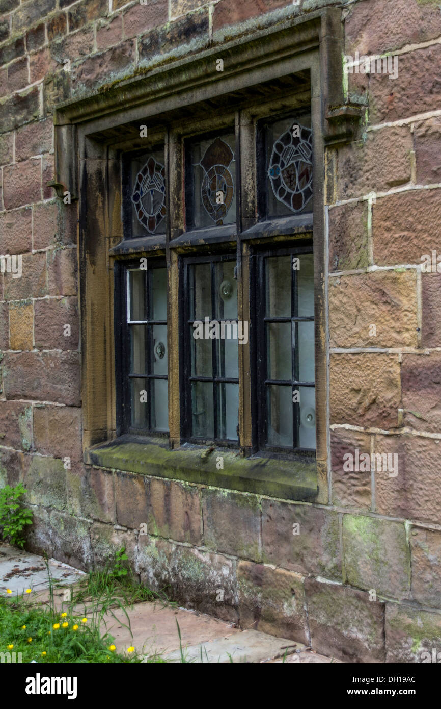 Old style Window frame Stock Photo - Alamy