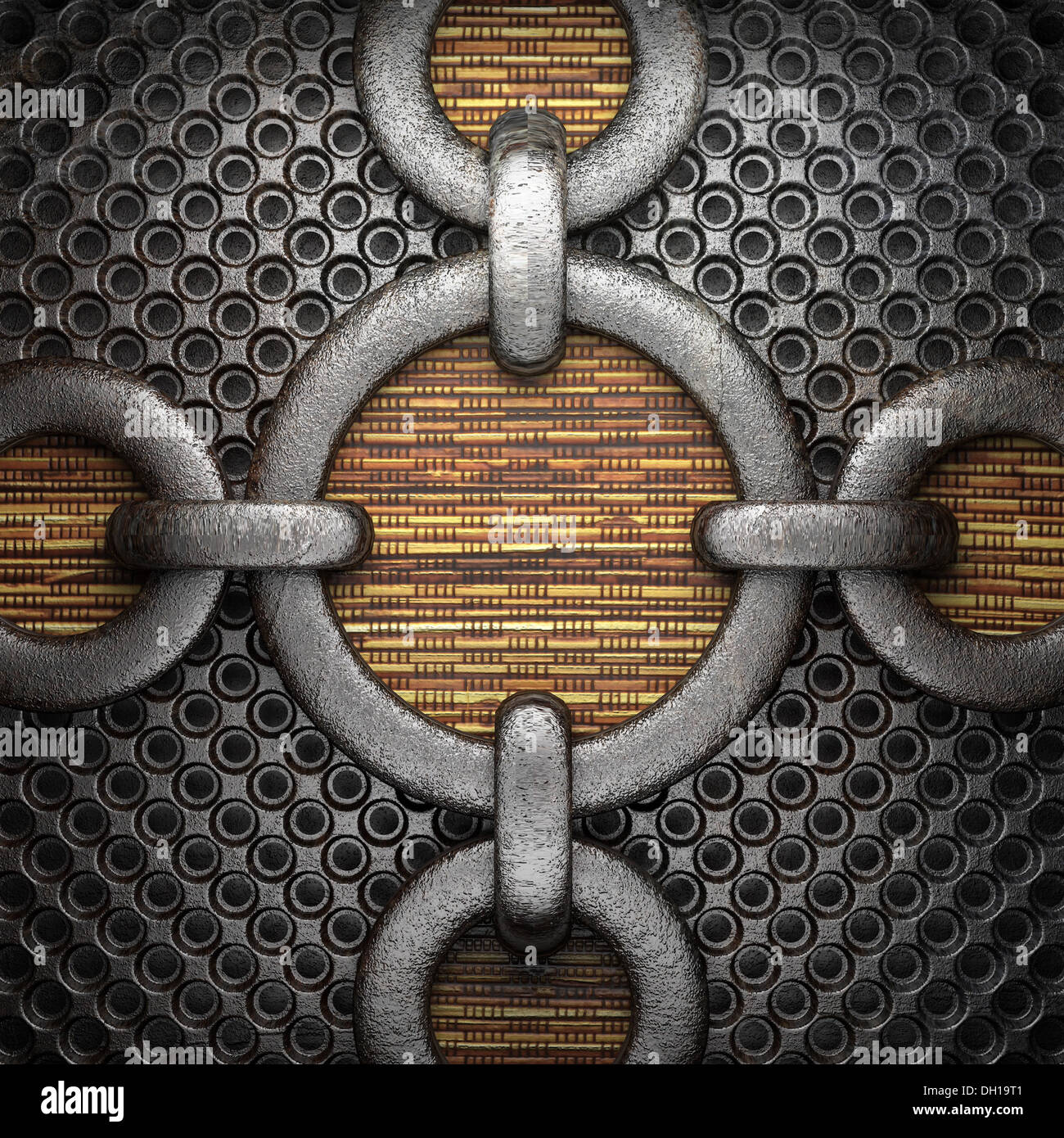 metal and wood background Stock Photo - Alamy