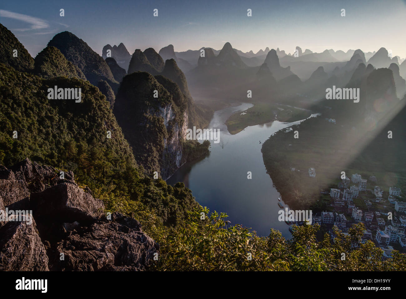 Beautiful karst hills scenery hi-res stock photography and images - Alamy