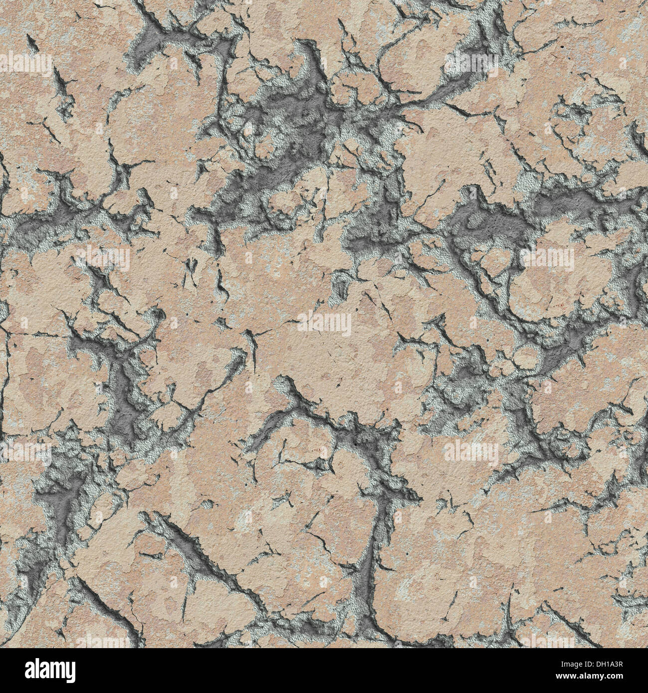 Cracked Plaster Wall. Seamless Tileable Texture Stock Photo - Alamy