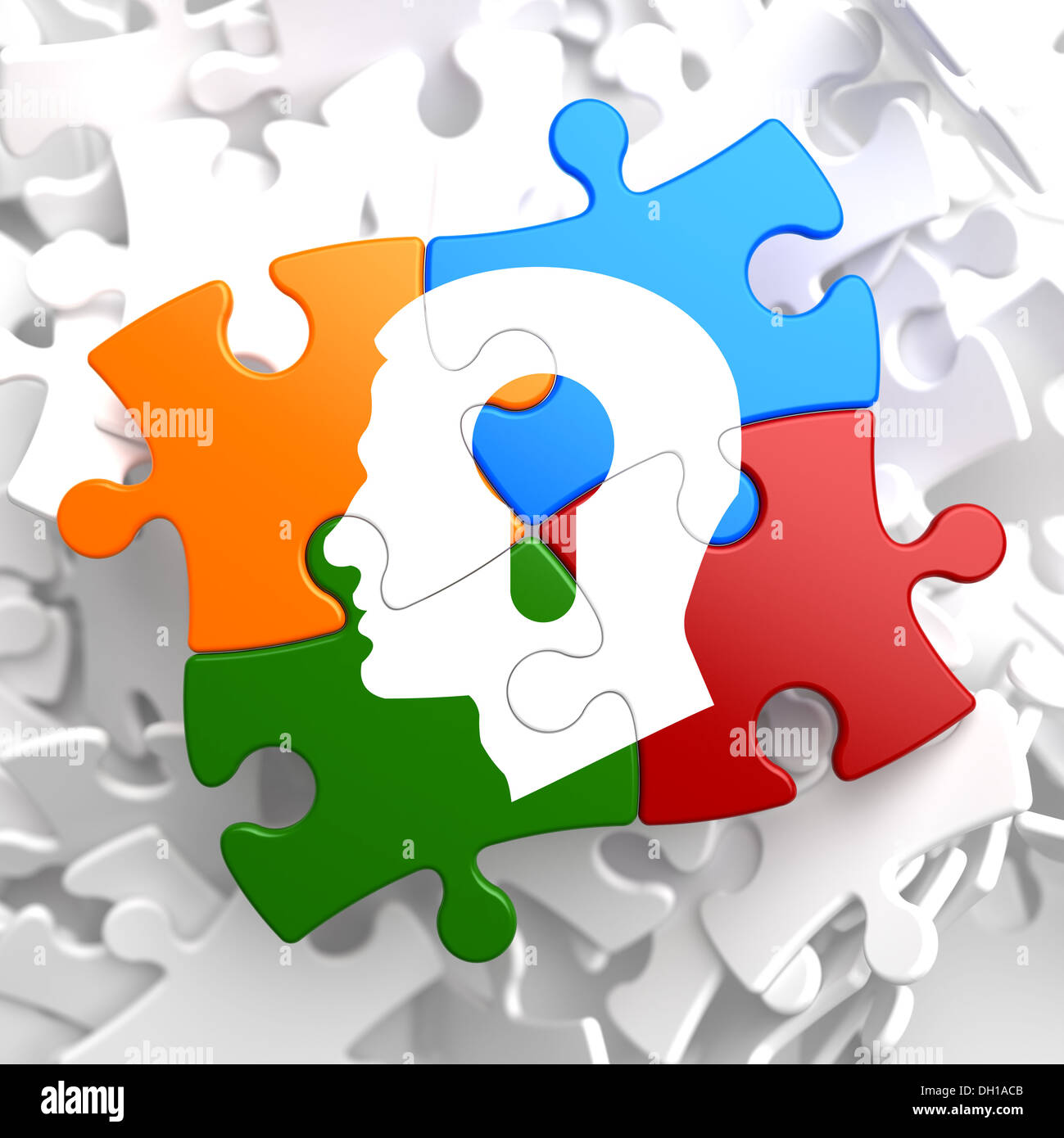 Memory concept puzzle hi-res stock photography and images - Alamy